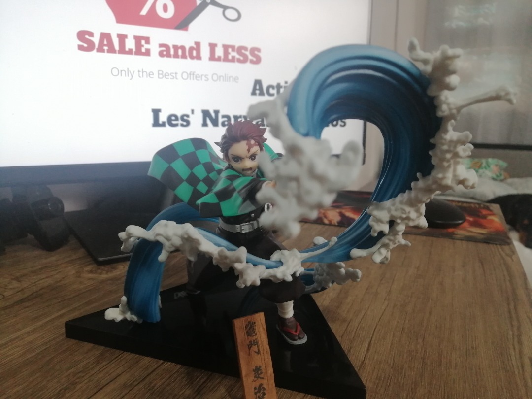 Tanjiro Water Breathing Kimetsu No Yaiba Demon Slayer, Hobbies & Toys ...