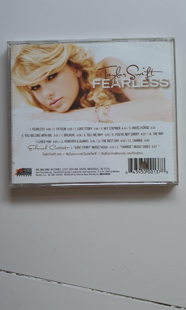 Taylor Swift CDs (Taylor swift, Beautiful eyes, Fearless), Hobbies ... Taylor Swift CDs (Taylor swift, Beautiful eyes, Fearless), Hobbies ...