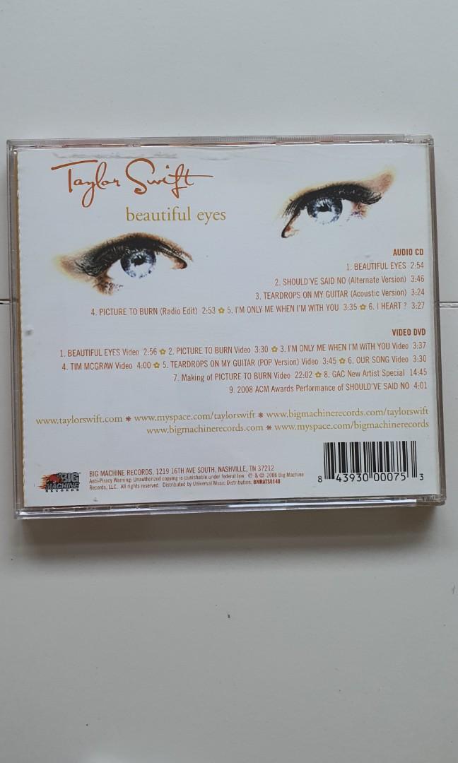 Taylor Swift CDs (Taylor swift, Beautiful eyes, Fearless), Hobbies ... Taylor Swift CDs (Taylor swift, Beautiful eyes, Fearless), Hobbies ...
