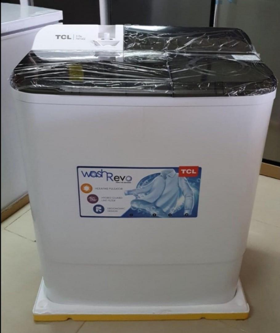 TCL TWIN TUB WASHING MACHINE, TV & Home Appliances, Washing Machines ...