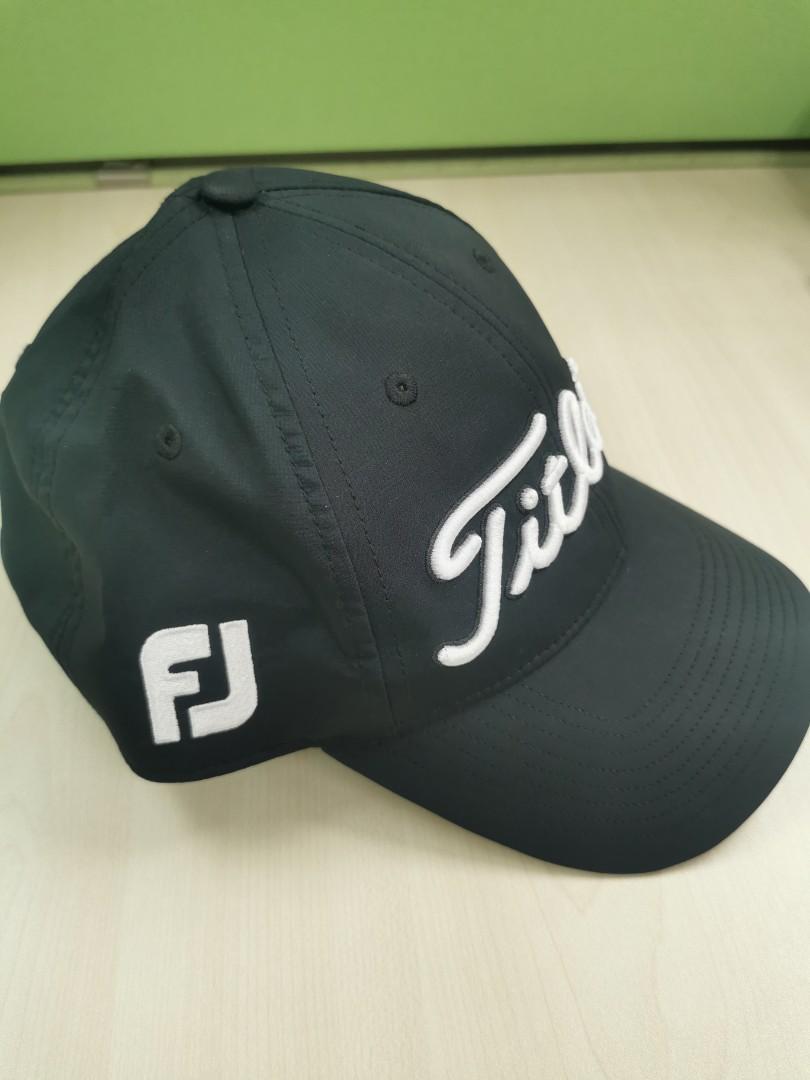 Titleist - Cap (Black, with Johnnie Walker logo), Men's Fashion ...