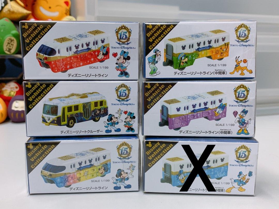 Tomica Disney Vehicle Collection 15th Tokyo DisneySea Mickey Minnie ...