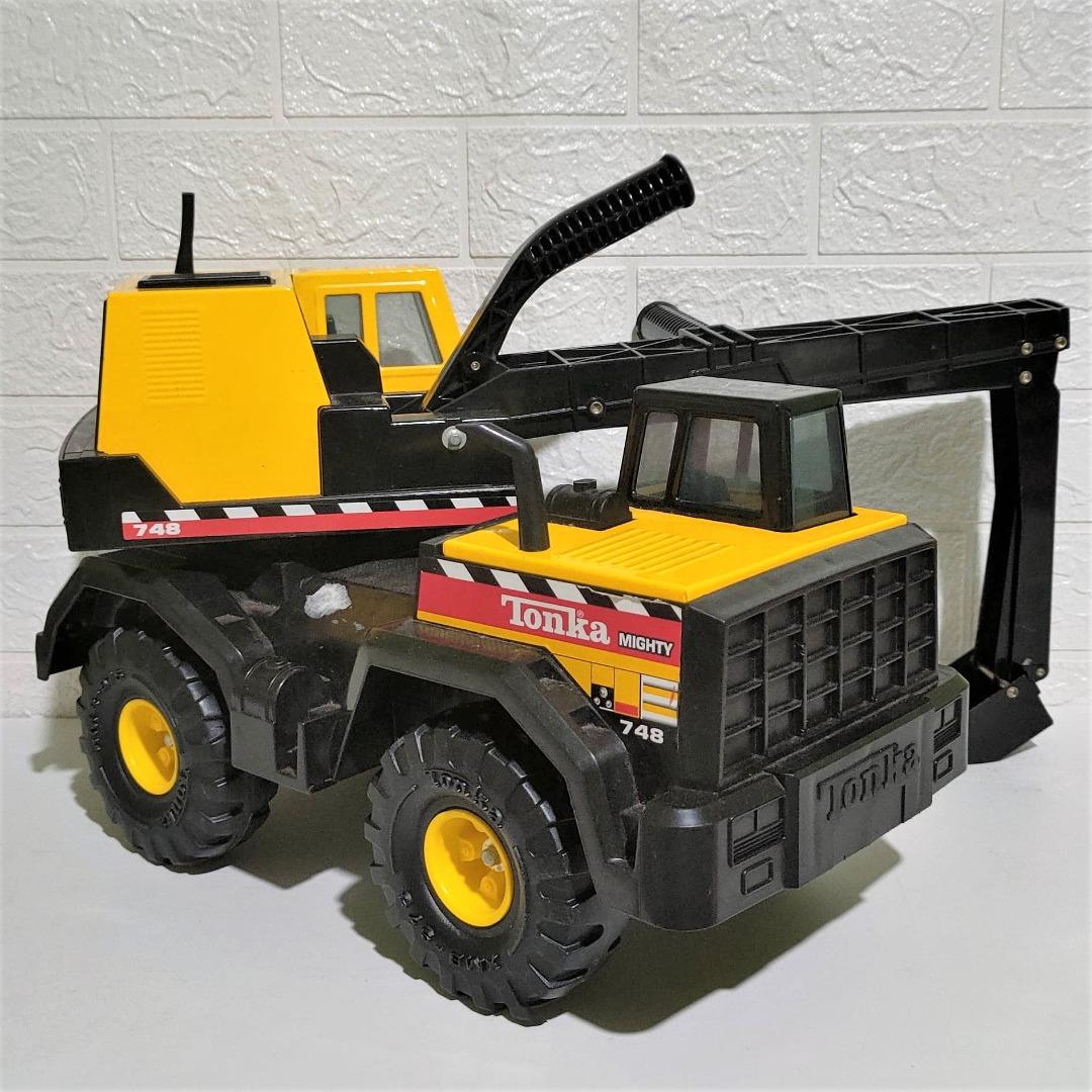 Tonka Backhoe Large, Hobbies & Toys, Toys & Games on Carousell