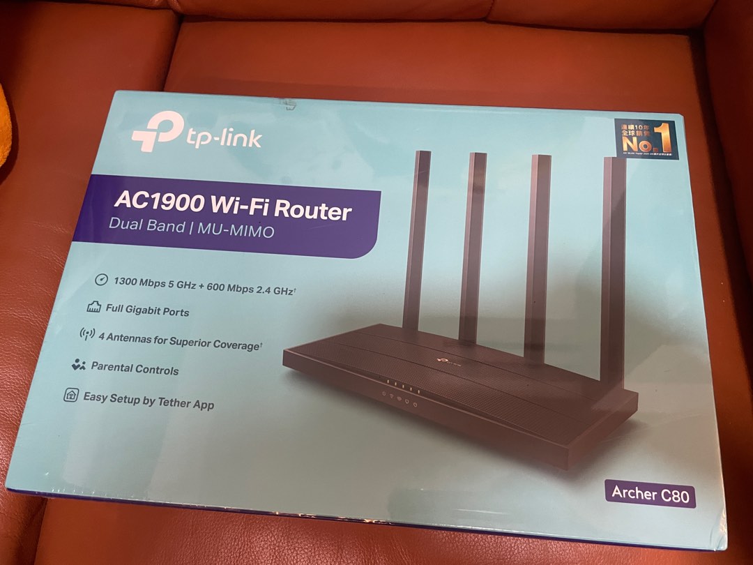 Tp-link AC1900 Wi-Fi Router, 電腦＆科技, 電腦周邊及配件, Wifi及上網相關產品 on Carousell