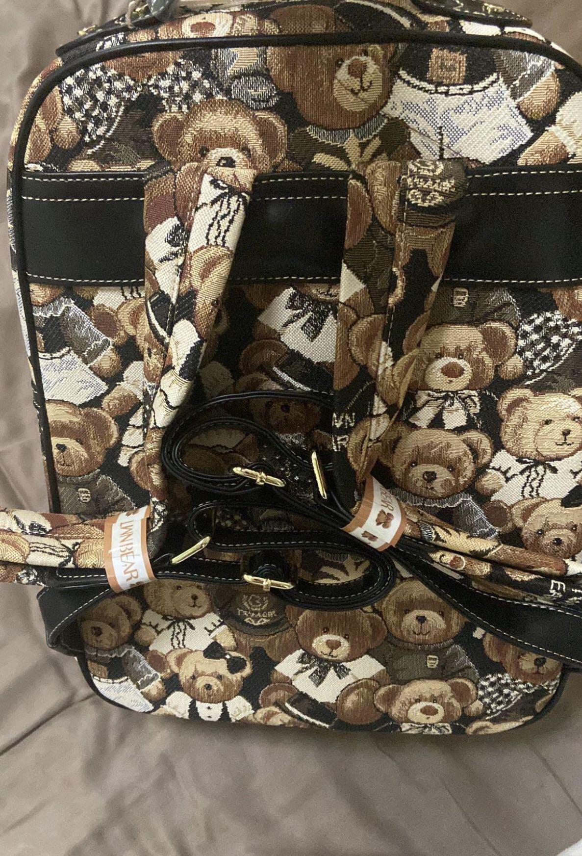 TTWN Bear Backpack, Women's Fashion, Bags & Wallets, Backpacks on Carousell