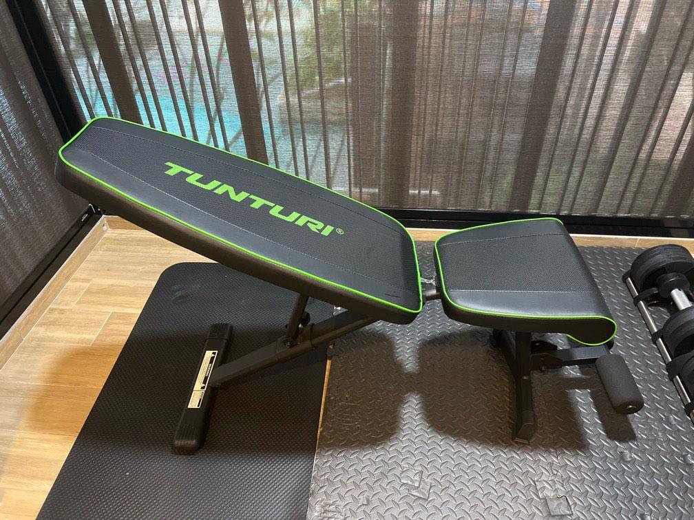 Tunturi Utility Workout Bench, Sports Equipment, Exercise & Fitness ...