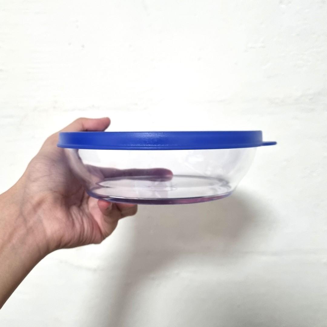 Tupperware 410 ml and 750 ml Clear N Pure Elegant Slimline Clear Bowl ...