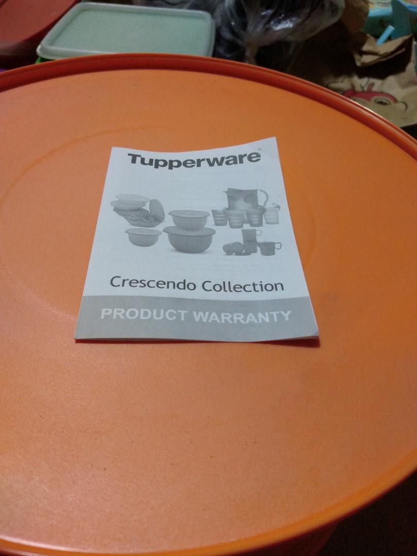 Tupperware big bowl with lid, Furniture & Home Living, Kitchenware ...