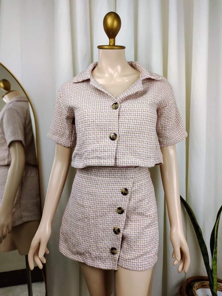 TWEED COORDS, Women's Fashion, Dresses & Sets, Sets or Coordinates on ...