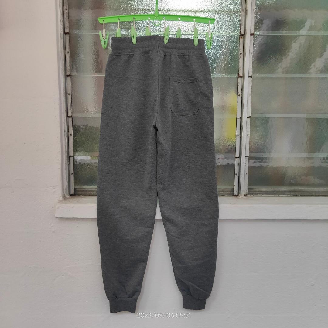 Men's UMG Jogger Pants, Light/Dark Gray, M-Size, Men's Fashion, Bottoms ...