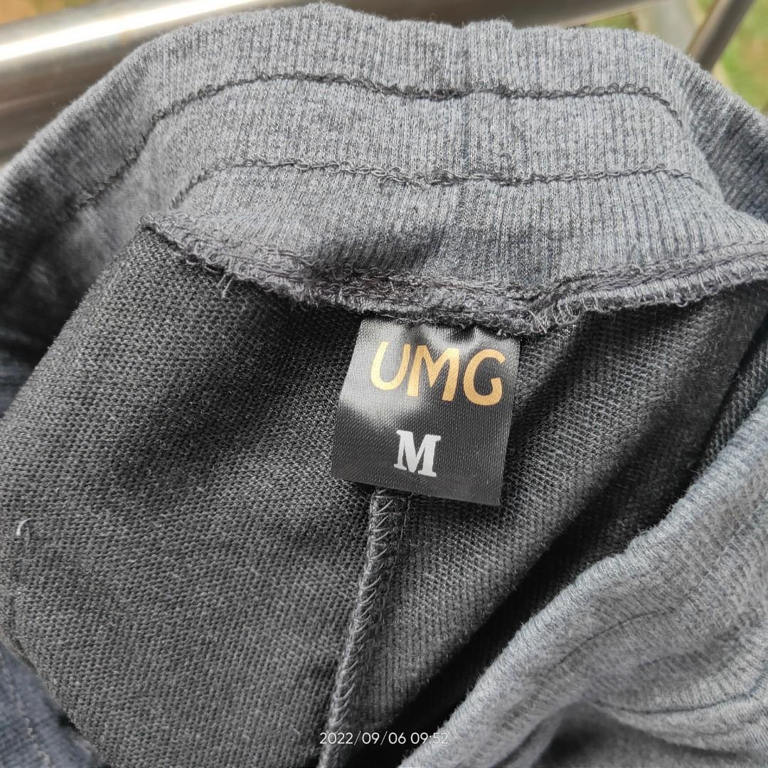 Men's UMG Jogger Pants, Light/Dark Gray, M-Size, Men's Fashion, Bottoms ...