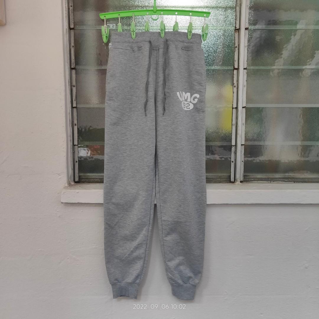 Men's UMG Jogger Pants, Light/Dark Gray, M-Size, Men's Fashion, Bottoms ...