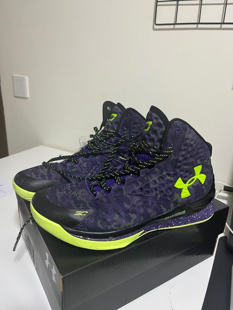 Under Armour Curry 1 Dark Matter, Men's Fashion, Footwear, Sneakers on Carousell
