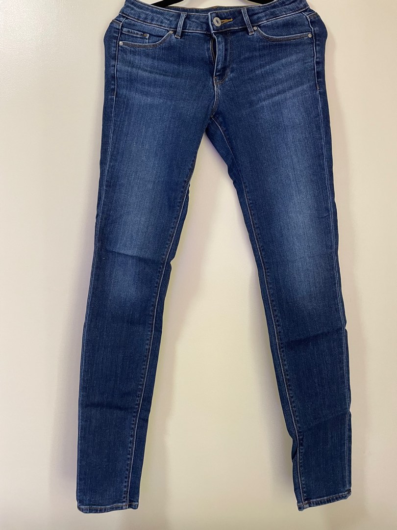 Uniqlo Denim Jeans, Women's Fashion, Bottoms, Jeans on Carousell