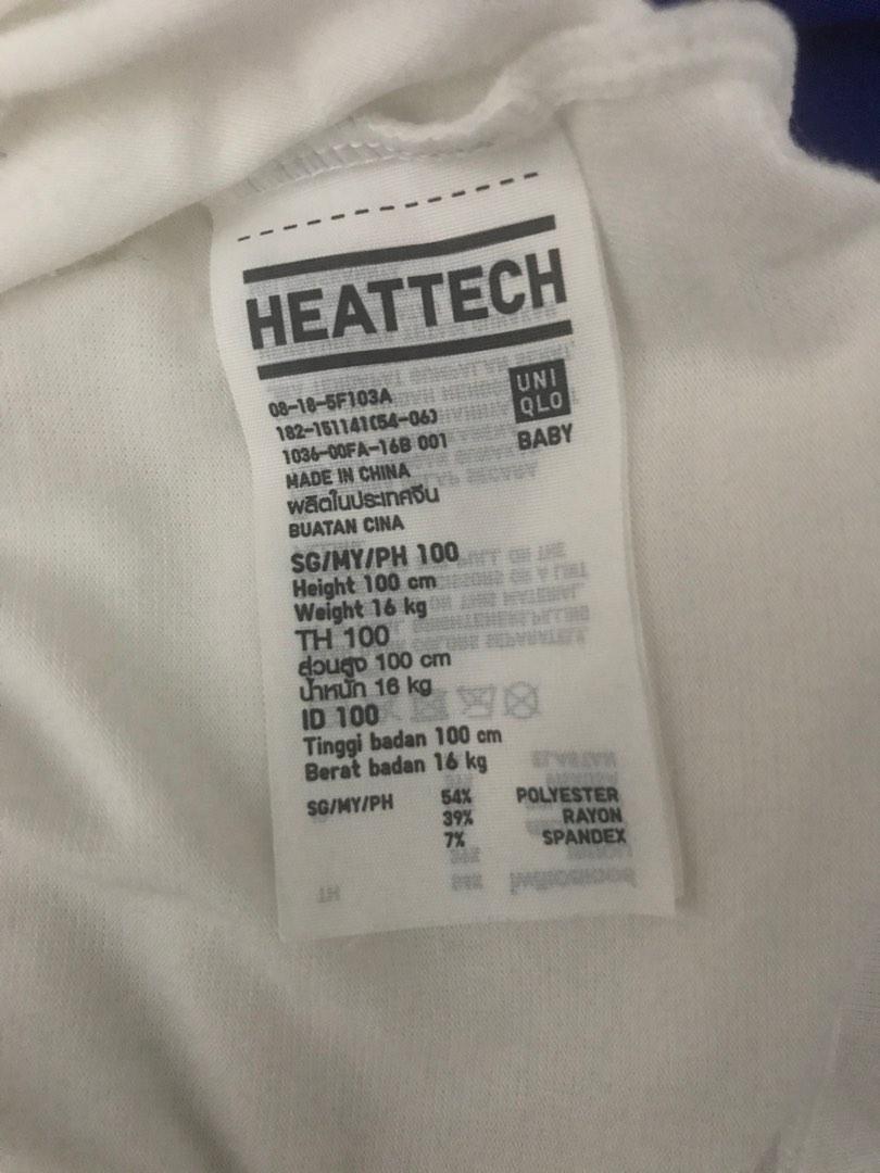Uniqlo heattech inner wear, Babies & Kids, Babies & Kids Fashion on ...