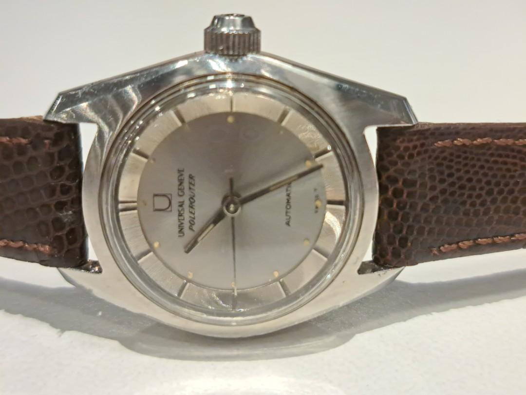 UNIVERSAL GENEVE 宇宙 Polerouter (Lady) Gerald Genta automatic All ...