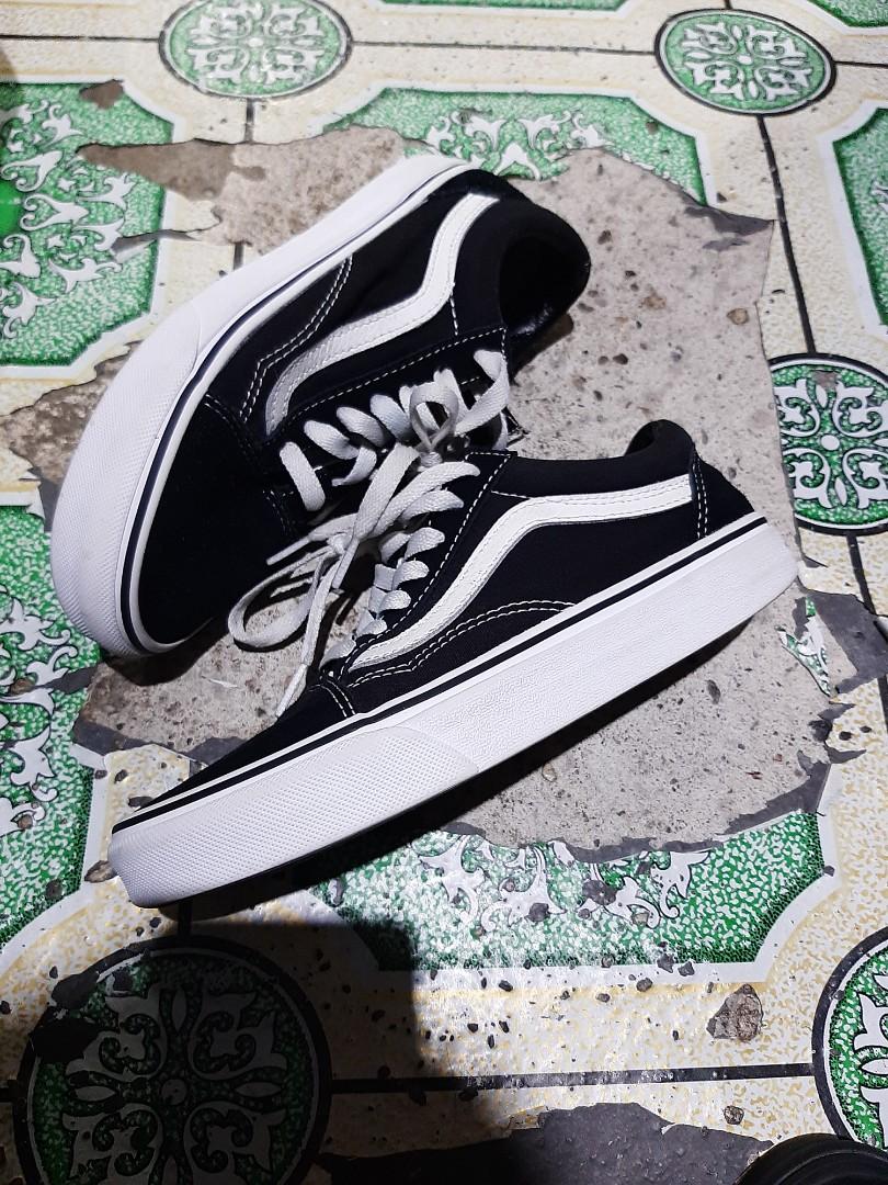 Vans 500714 Oldskool Womens Iconic Skate Shoes(23 cm), Women's Fashion ...