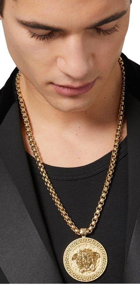Versace Medallion Necklace, Luxury, Accessories on Carousell