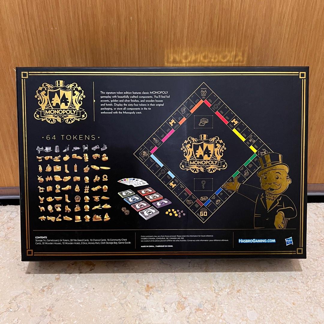 Christmas Gift - Gold Edition New Sealed Very Rare Monopoly Signature ...