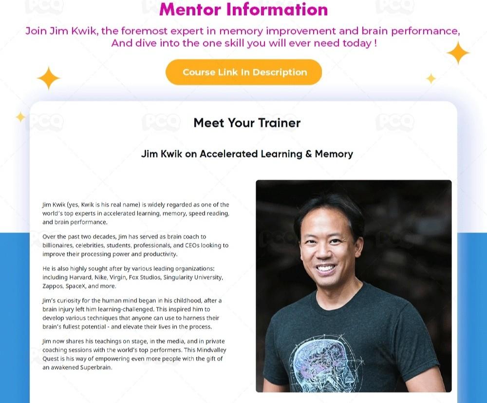 [Video Course] Super Brain by Jim Kwik | Focus Blueprint by Jim Kwik, Computers & Tech, Office ...