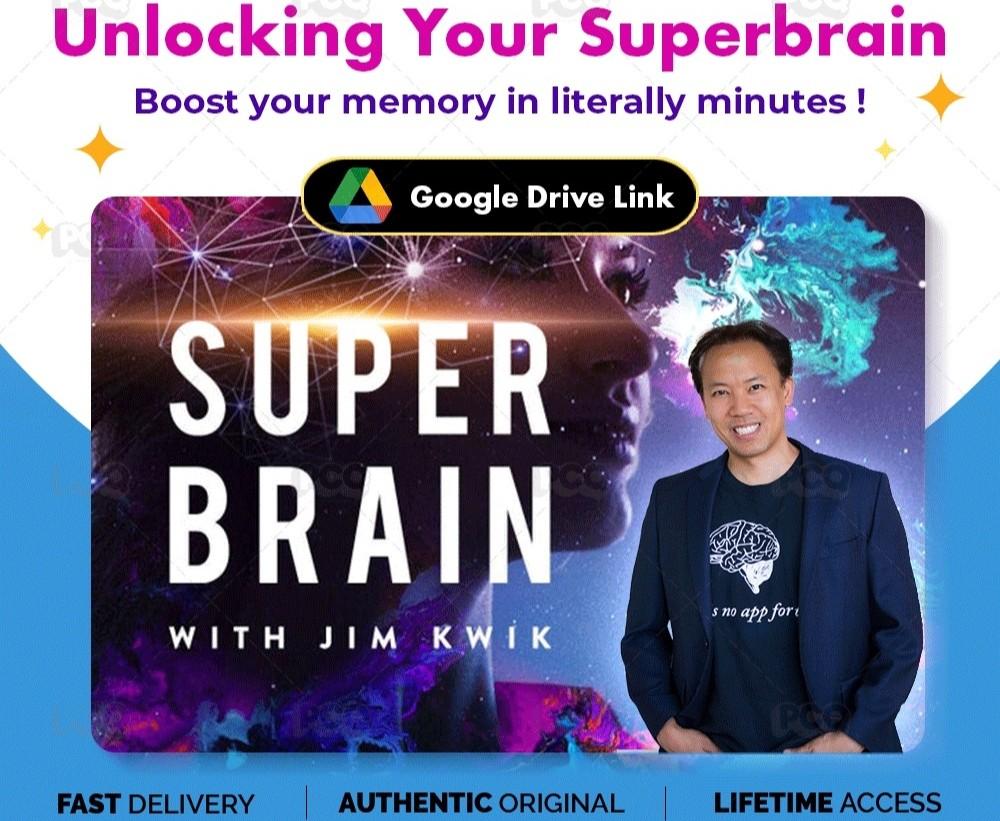 [Video Course] Super Brain by Jim Kwik | Focus Blueprint by Jim Kwik, Computers & Tech, Office ...