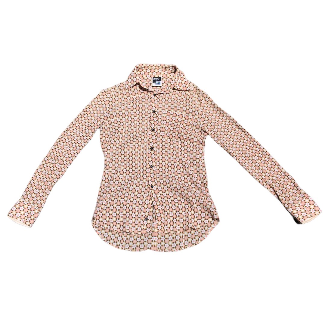 Vintage DnG Floral shirt, Luxury, Apparel on Carousell