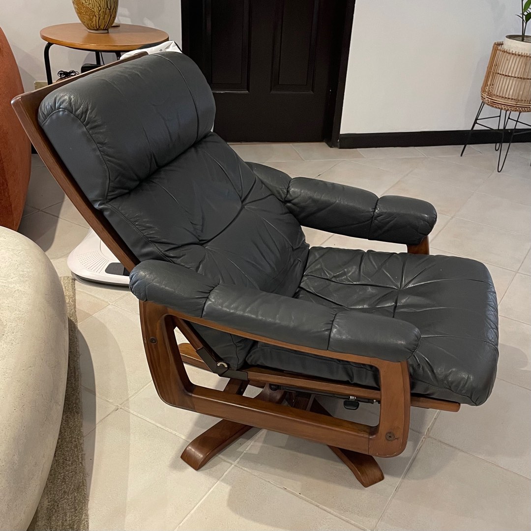 Vintage Fuji Furniture Lounge Chair, Furniture & Home Living, Furniture ...