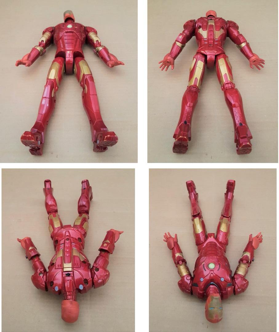 Vintage Iron Man Action Hero Figure, 12 inches Figurines, Original 2007 ...