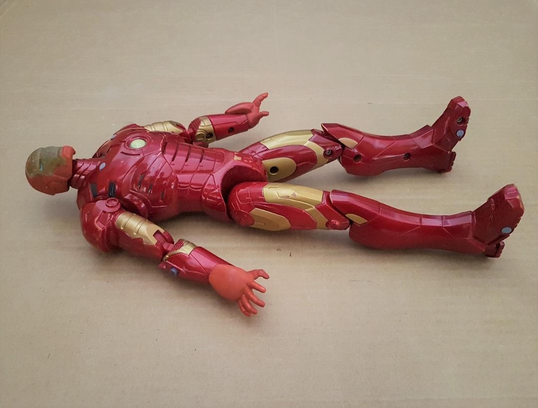 Vintage Iron Man Action Hero Figure, 12 inches Figurines, Original 2007 ...