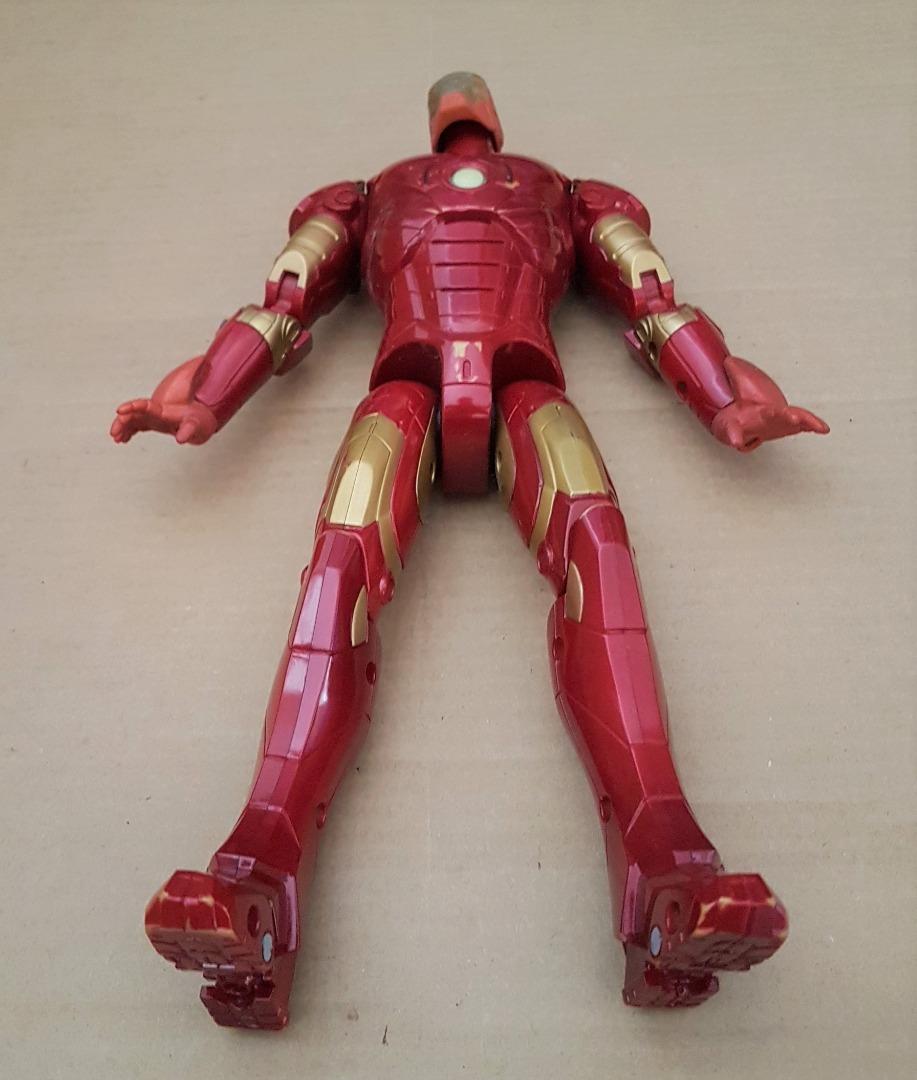 Vintage Iron Man Action Hero Figure, 12 inches Figurines, Original 2007 ...