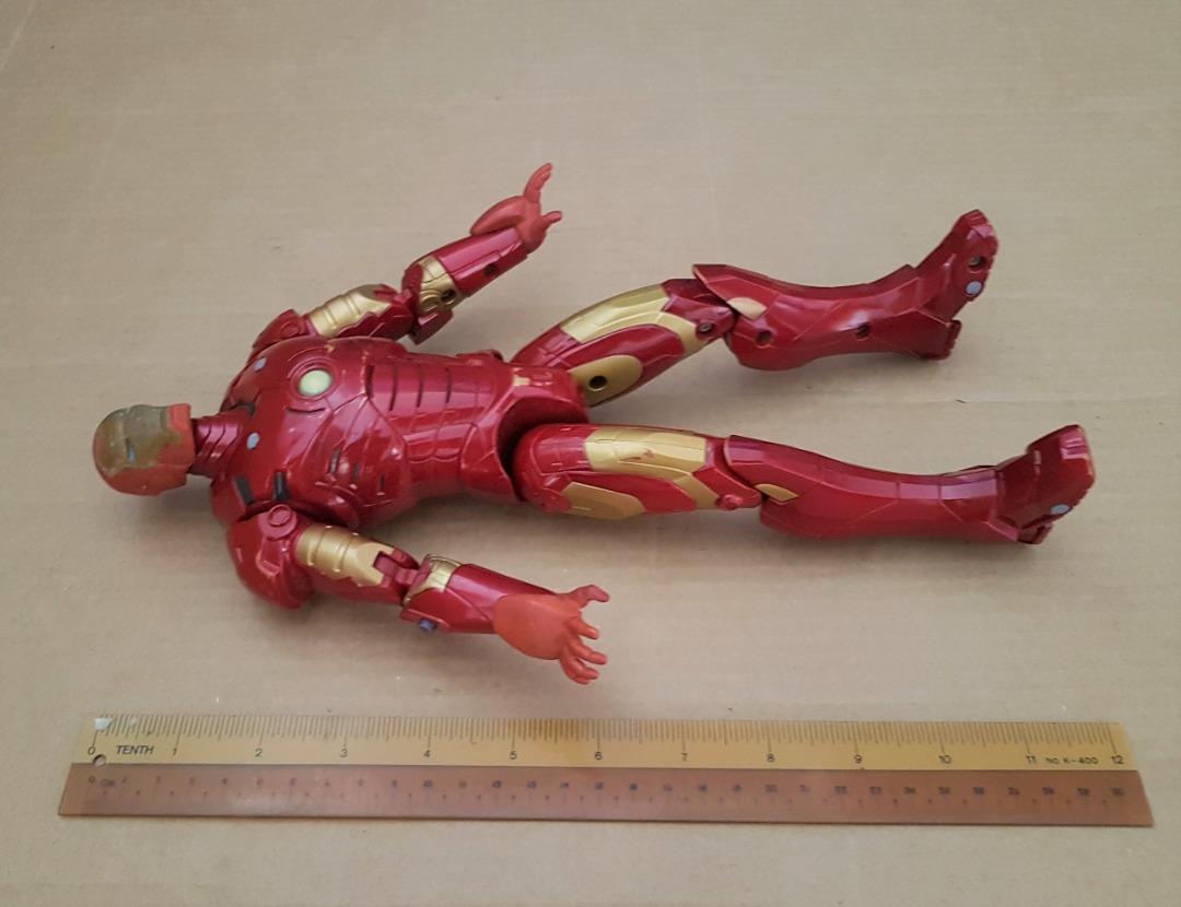 Vintage Iron Man Action Hero Figure, 12 inches Figurines, Original 2007 ...