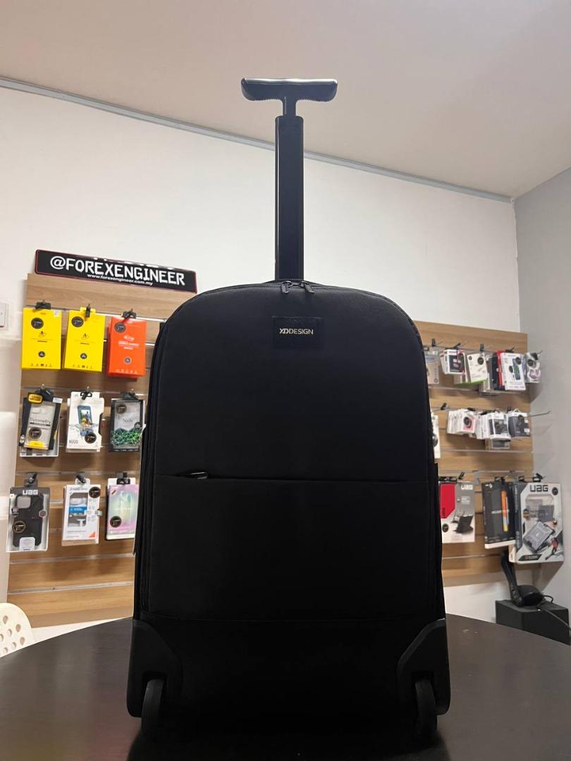 XD Design Bobby Backpack Trolley - Black Color, Women's Fashion, Bags ...