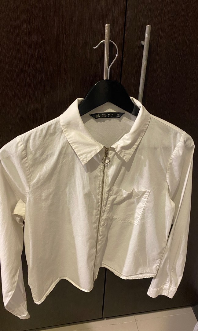 Zara Basic Collection, Women's Fashion, Tops, Longsleeves on Carousell