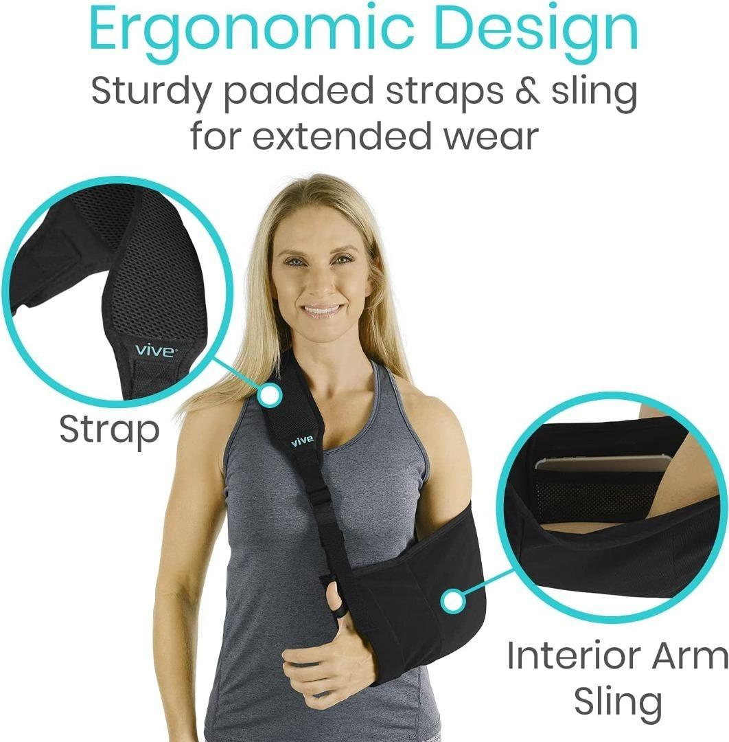 [1562] Vive Arm Sling - Medical Support Strap For Broken, Fractured ...