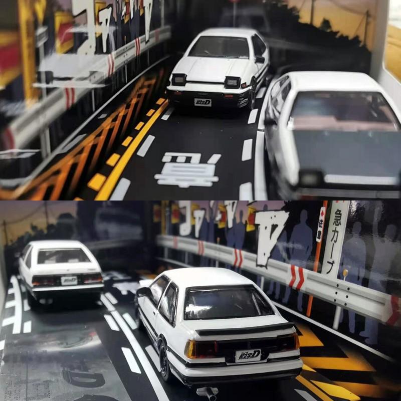 1/64 Initial D 5th stage AE86 vs AE86, Hobbies & Toys, Toys & Games on ...
