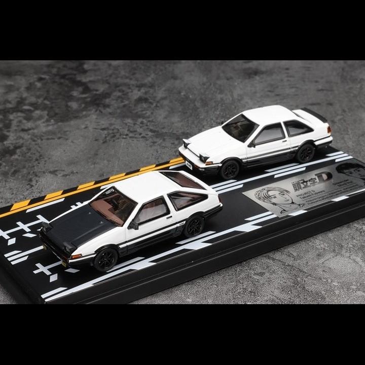 1/64 Initial D 5th stage AE86 vs AE86, Hobbies & Toys, Toys & Games on ...