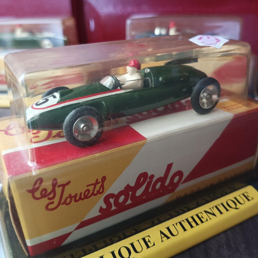 1 Lot JOUETS SOLIDO VINTAGE REPRODUCTION 1:43 scale FORMULA 1,2,3 and ...