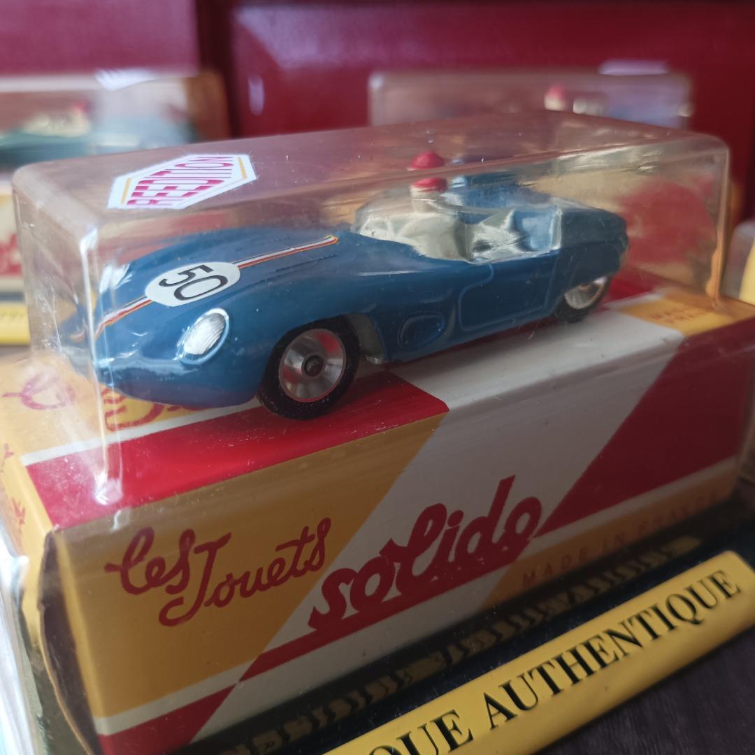 1 Lot JOUETS SOLIDO VINTAGE REPRODUCTION 1:43 scale FORMULA 1,2,3 and ...