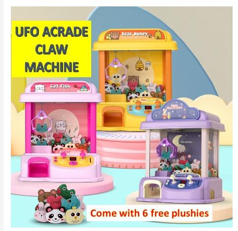 2022 Newest color Claw Machine Toy Kids Claw Machine IBG0733, Hobbies ...