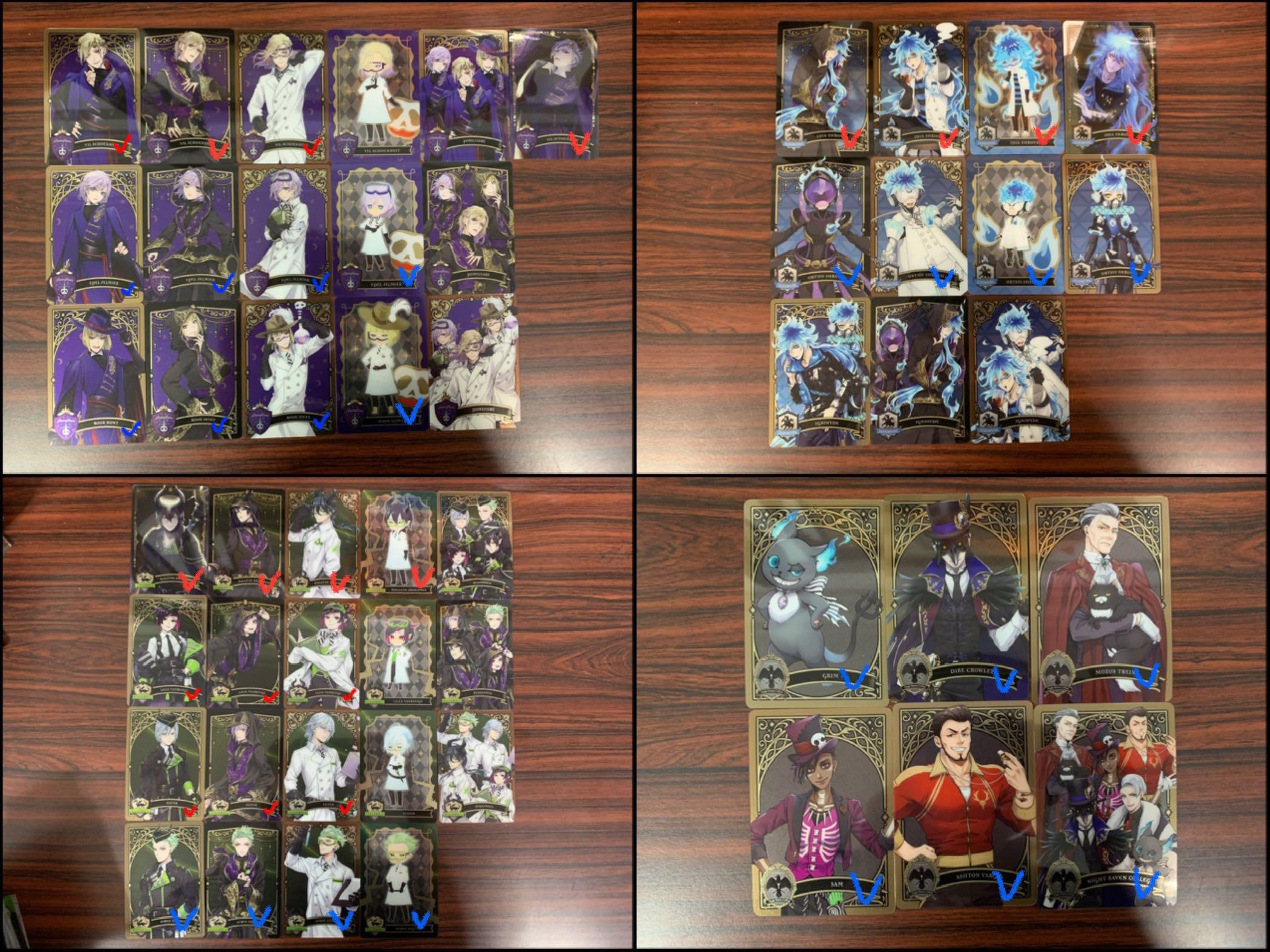 (23/5 update) Twisted Wonderland twst cards / arcana, Hobbies & Toys ...
