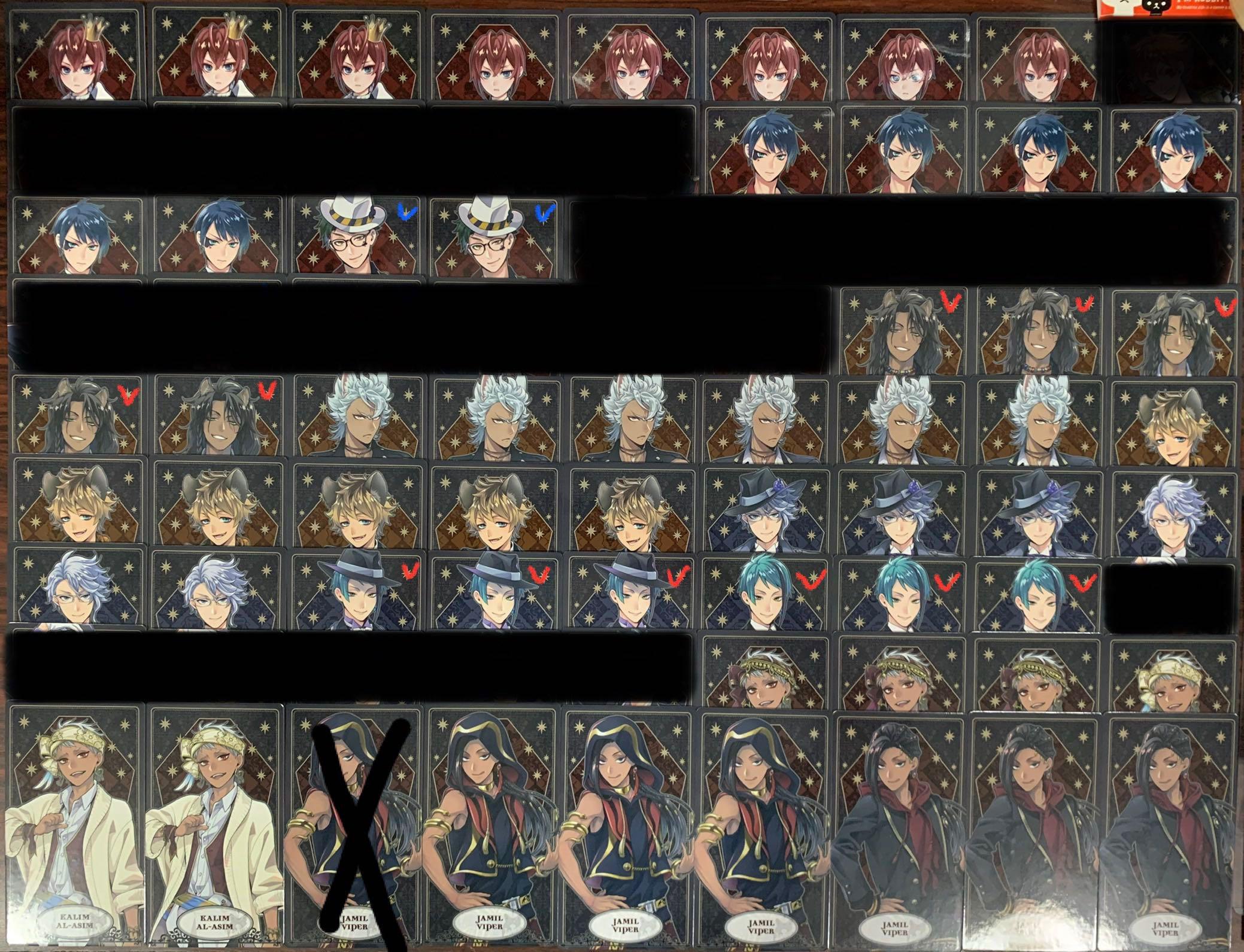 (23/5 update) Twisted Wonderland twst cards / arcana, Hobbies & Toys ...