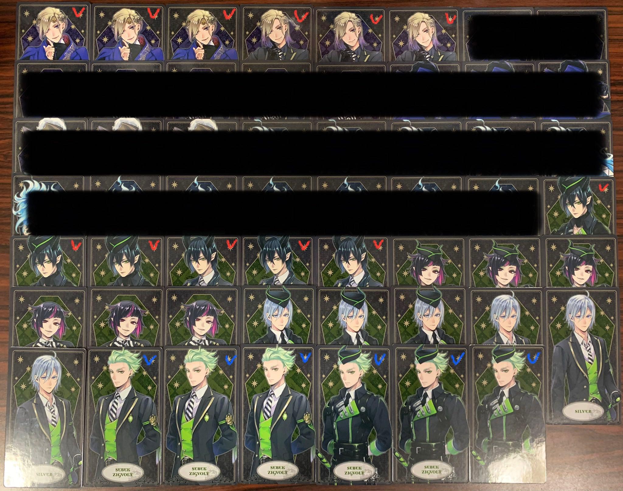 (23/5 update) Twisted Wonderland twst cards / arcana, Hobbies & Toys ...