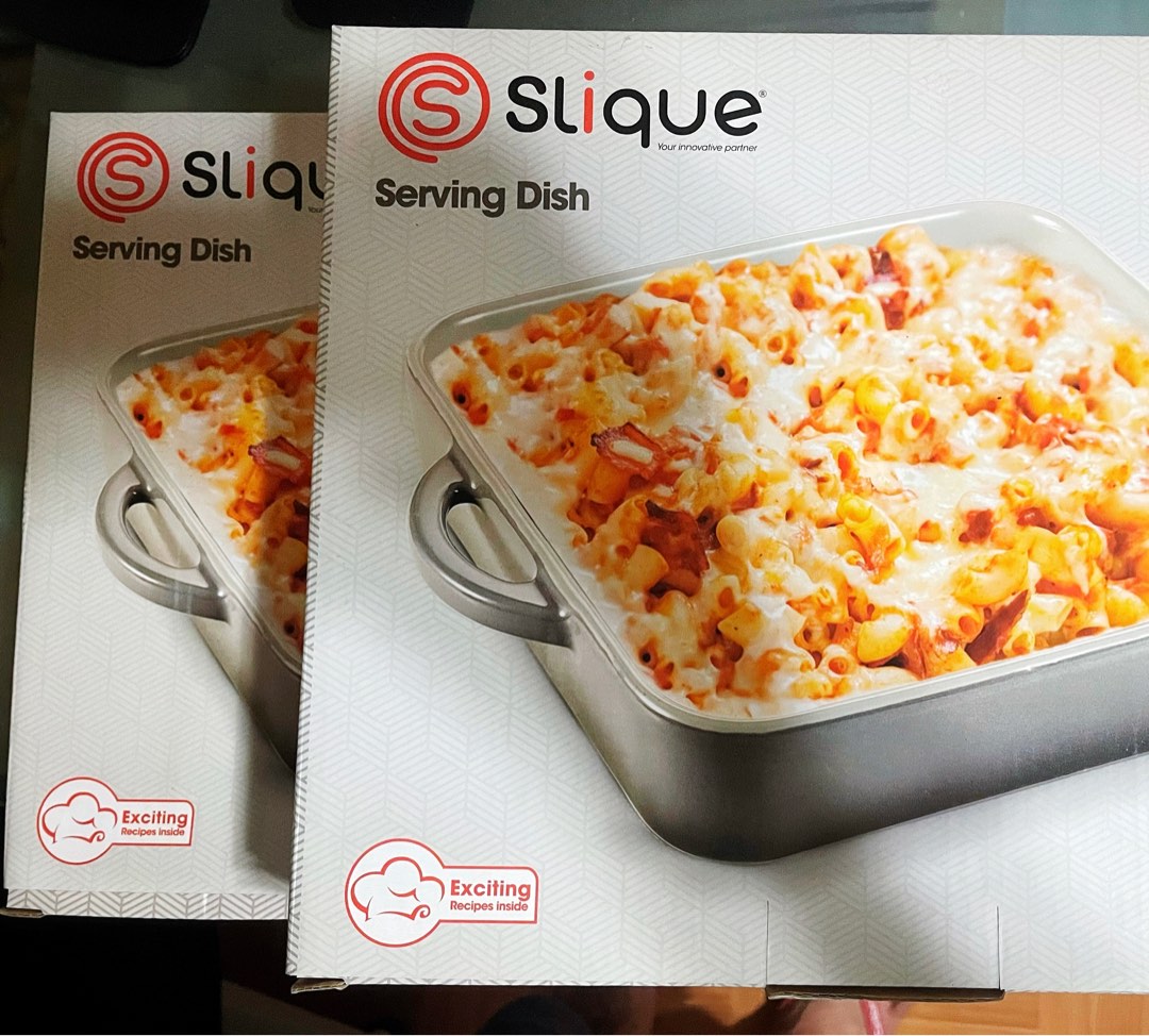 2 sets Slique Serving Dish, Furniture & Home Living, Kitchenware ...