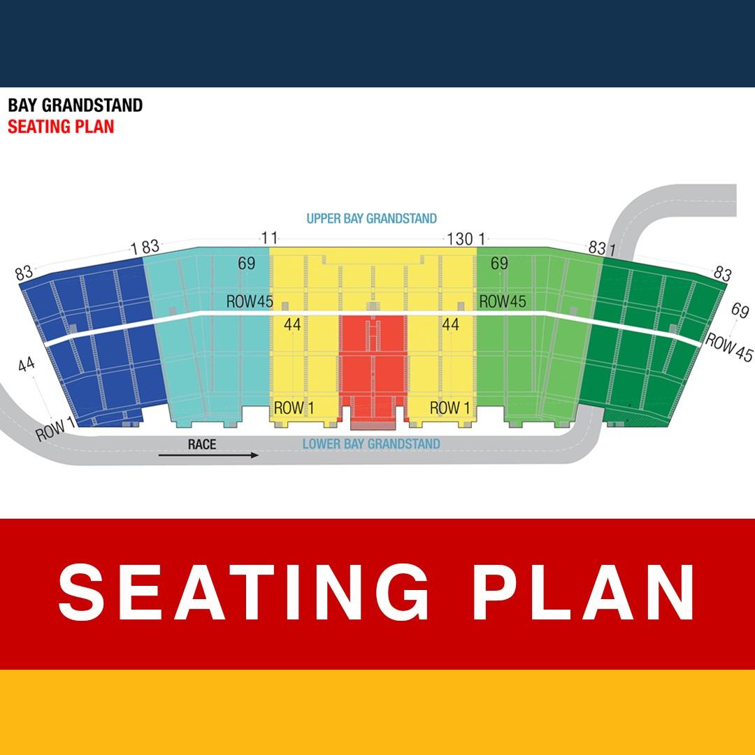 3-Day BAY GRANDSTAND - Formula One Singapore Grand Prix F1 Marina Bay ...