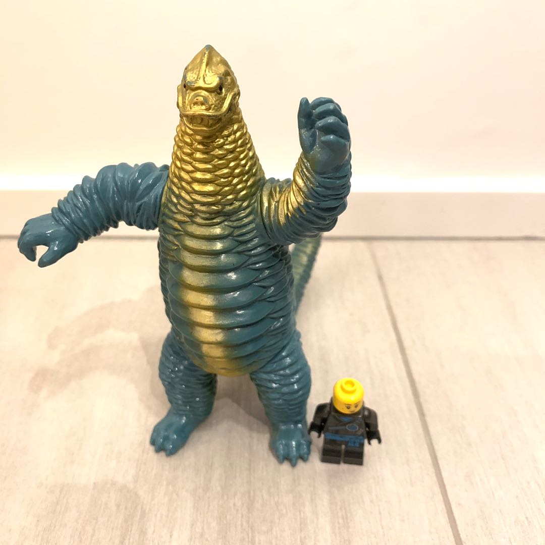 絕版 1996 年制Red King 紅王 ultraman 超人 怪獸 bandai 膠品 懷舊 當年物 搪膠 KAIJU sofubi 軟 ...