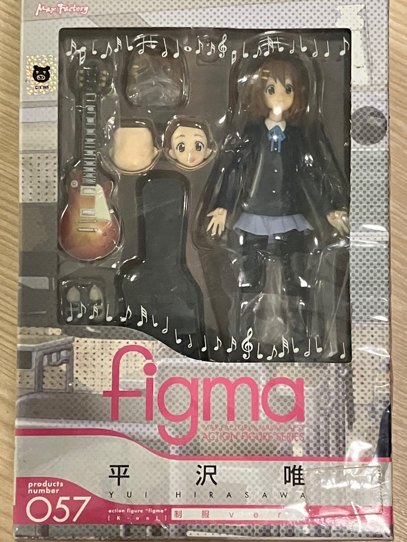 全新 Figma 057 K-on 平沢唯, 興趣及遊戲, 玩具 & 遊戲類 - Carousell