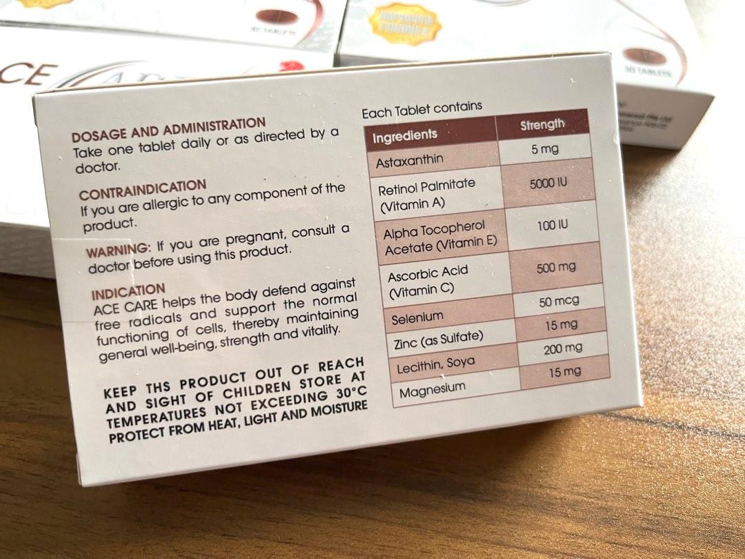 Multivitamin / Multi Vitamin / Ace Care / Vitamin C Vitamin A Vitamin E ...