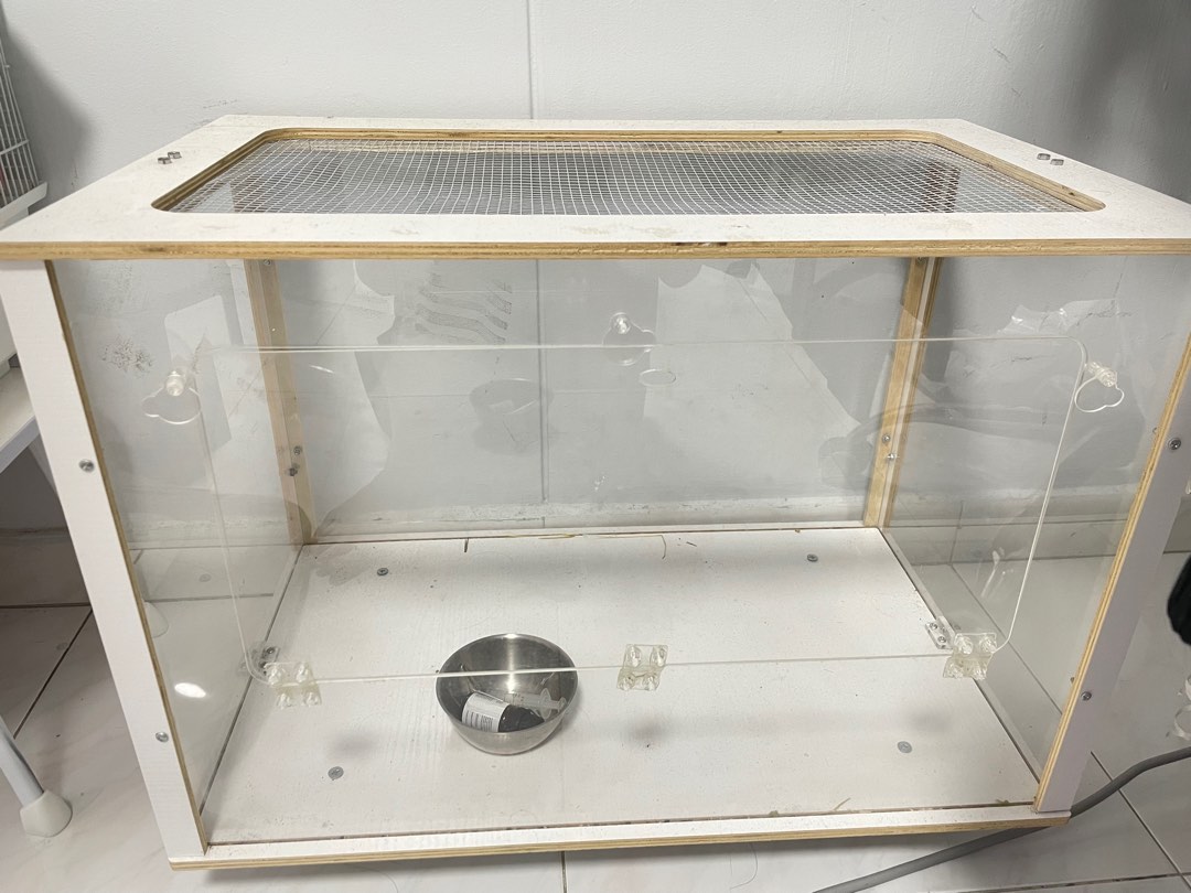 Acrylic cage, Pet Supplies, Homes & Other Pet Accessories on Carousell