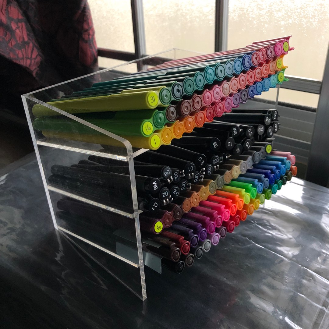 Acrylic Stationaries/Items Stand, Furniture & Home Living, Home ...