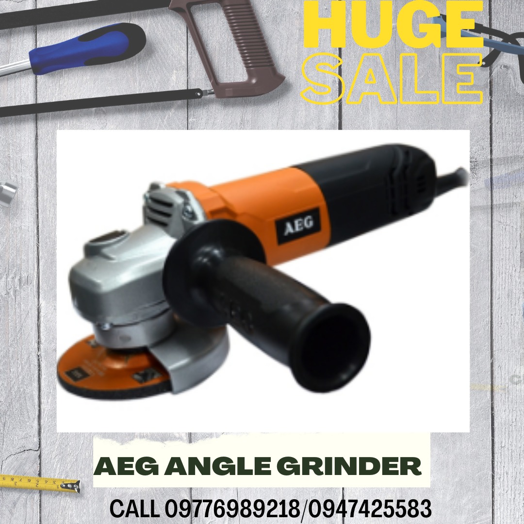 AEG ANGLE GRINDER SMALL, Commercial & Industrial, Industrial Equipment ...